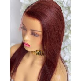 KYLIE JENNER INSPIRED, RUBY RED CUSTOM DELUXE WIG