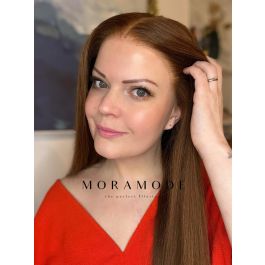 Harper Custom Deluxe Lace Wig | Dark Ginger Wig